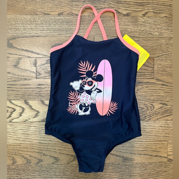 GAP | Swim | Nwt Gap Kids Minnie Mouse One Piece Girls Swimsuit Spf 5 ...